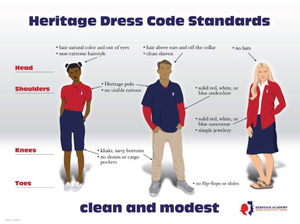 Dress Code - Heritage Academy Maricopa